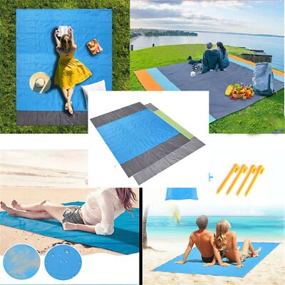 Extra Large Sandfree Beach Mat Beach Blanket Sandfree Beach Mat ...