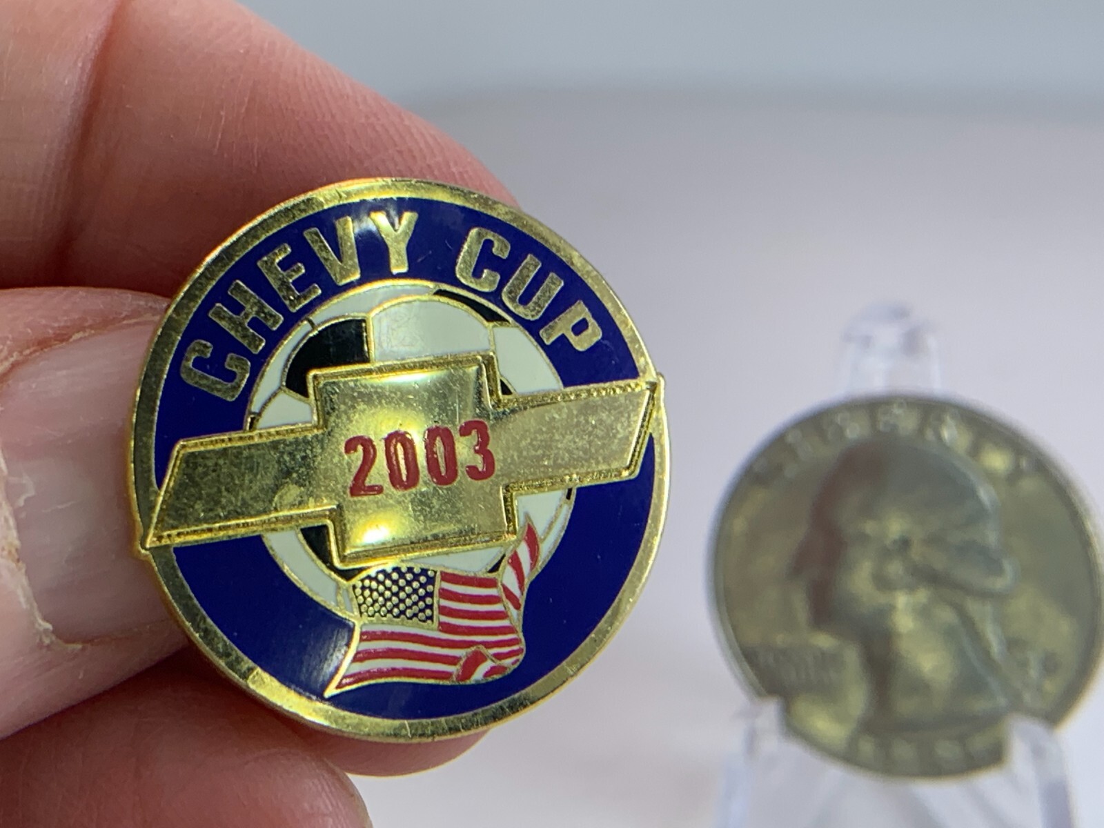 Chevy Soccer Cup 2003 Chevrolet Vintage Tack Pin T-3431 | eBay