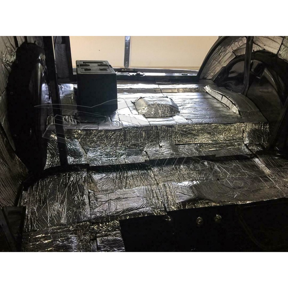 Self-adhesive Fireproof Sound Deadener Heat Insulation Mat For Car Hood ...