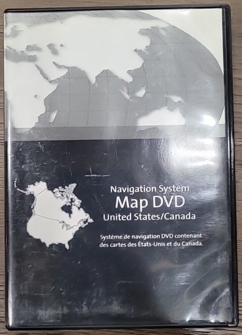 United States Canada Map Disc