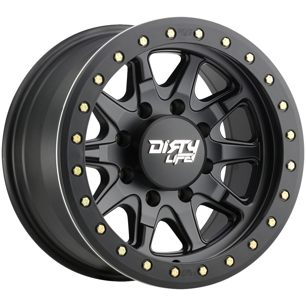 (Set of 4) Dirty Life 9304 DT-2 17x9 5x5" -38mm Matte Black Wheels Rims ...