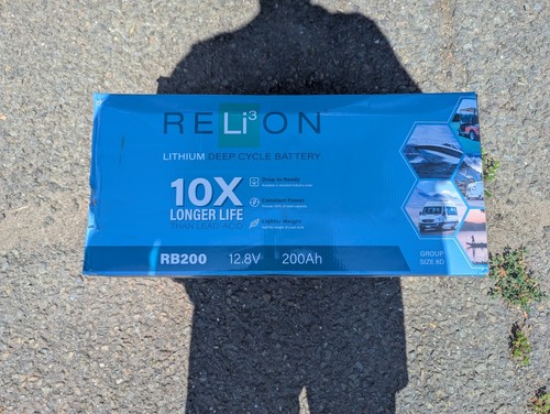 Relion RB200 12.8v 200ah 6sc Lifepo4 8d Lithium Marine Battery | eBay