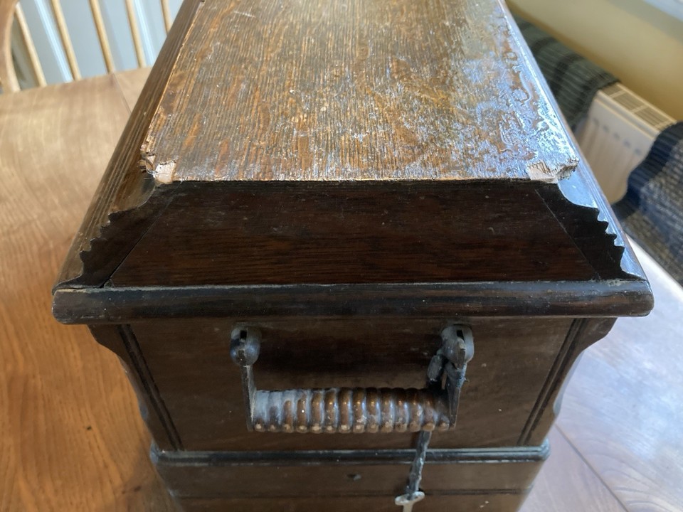 Antique Singer Hand Crank Sewing Machine | eBay UK