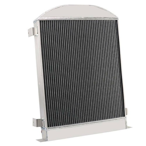 4 ROW Aluminum Radiator FOR 1930 1931 FORD MODEL A W/CHEVY ENGINE V8 AT ...