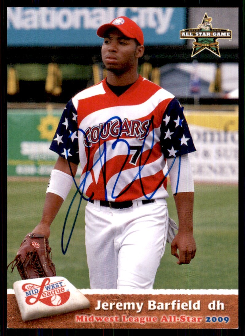2009 Grandstand Midwest League Western Division All-Stars Jeremy ...