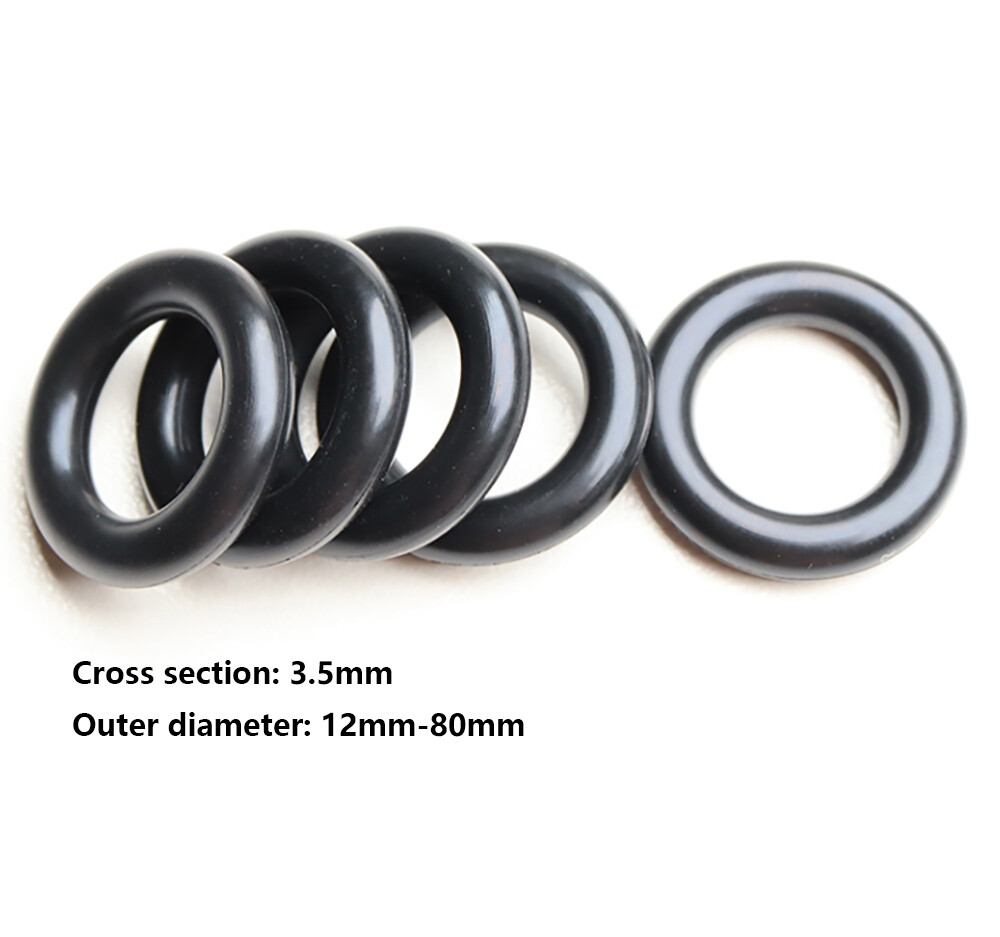 3.5mm Cross Section O Rings Pack of 5 x Nitrile Rubber Seals NBR 12 to ...