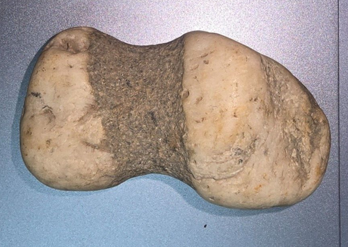 Archaic Native American Stone Axe Maul Massachusetts dug Martha's ...