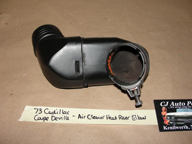 1971 to 1979 Cadillac Deville Hot Air Cleaner Heat Riser Plastic Tube ...