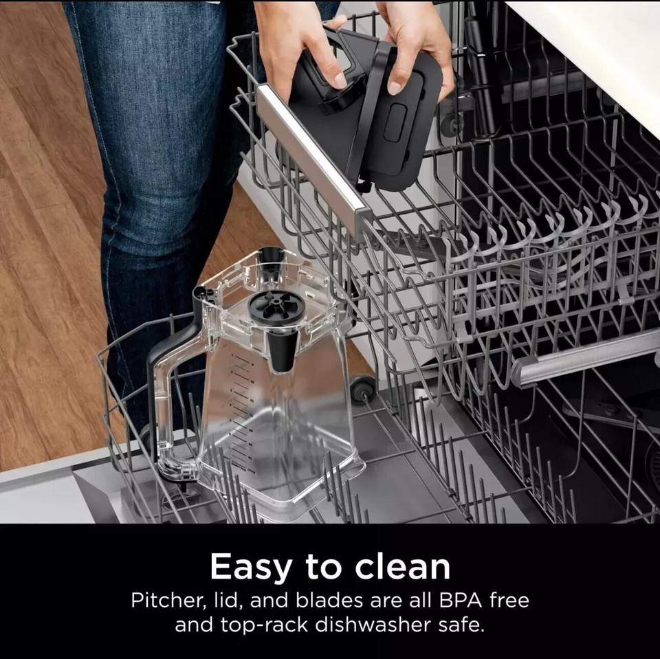 Ninja Grand Kitchen System 1200 Watts, Blender, 4 Preset Auto-iQ ...