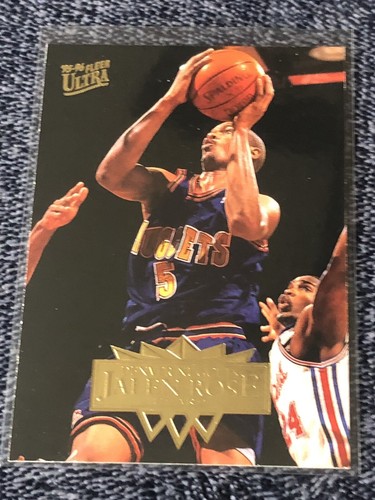 1995-96 FLEER ULTRA JALEN ROSE DENVER NUGGETS #47 | eBay