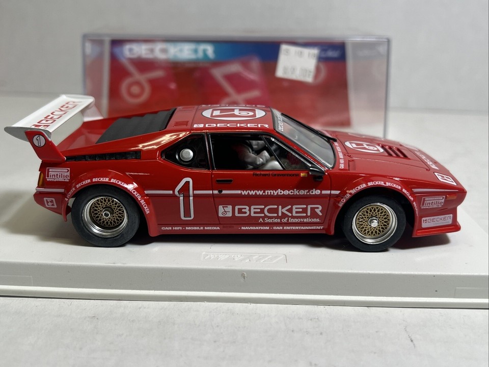 FLY 99119 BMW M1 SPECIAL EDITION BECKER 2008 NEW 1/32 SLOT CAR IN ...