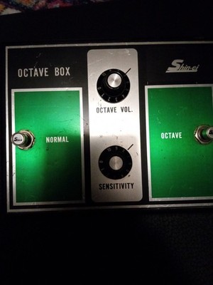 Shin-ei Octave Box vintage Pedal | eBay