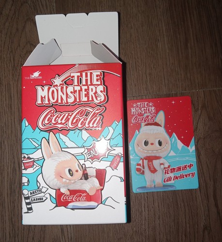 POPMART The Monsters Coca Cola Labubu Gift Delivery Blind Box OPEN BOX ...