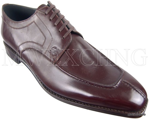 ZENOBI GOODYEAR WELT MOC TOE OXFORDS ITALIAN MENS DRESS SHOES NEW EU 41 ...