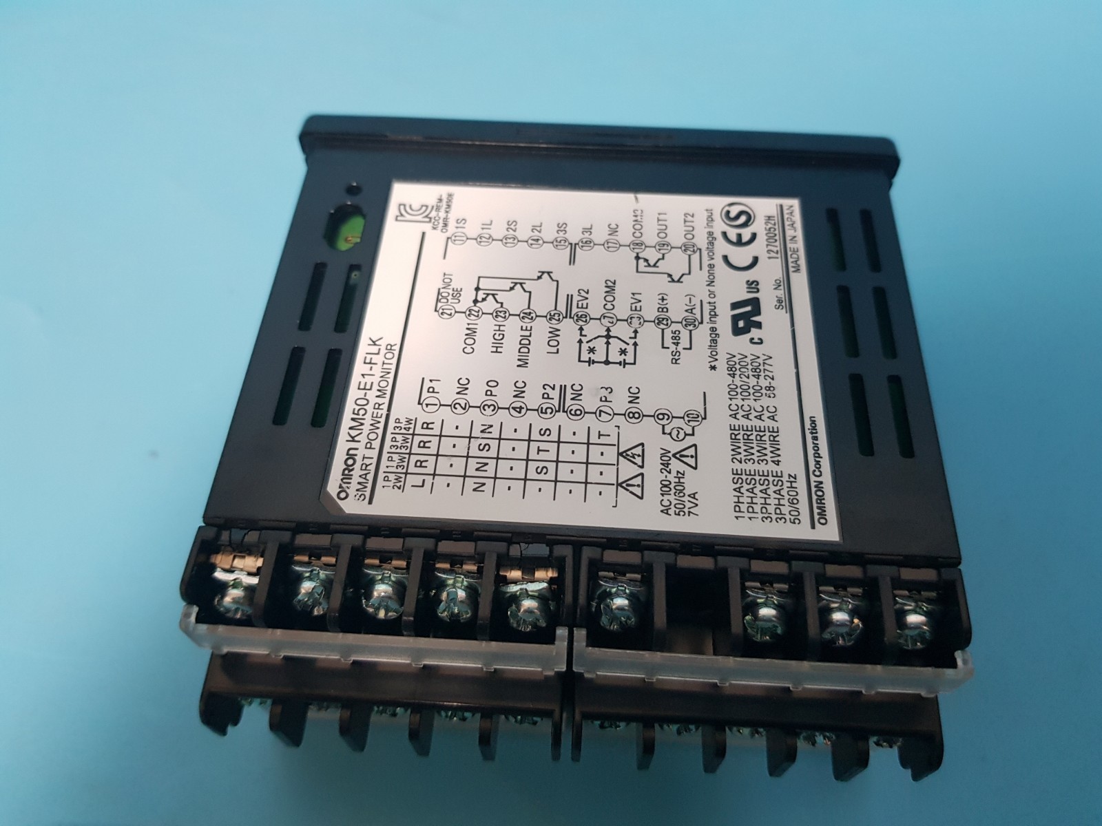 OMRON KM50-E1-FLK Smart Power Monitor | eBay