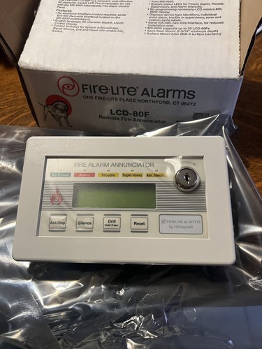 Fire-Lite LCD-80F Fire Alarm - White NEW - OPEN BOX 783008104481 | eBay