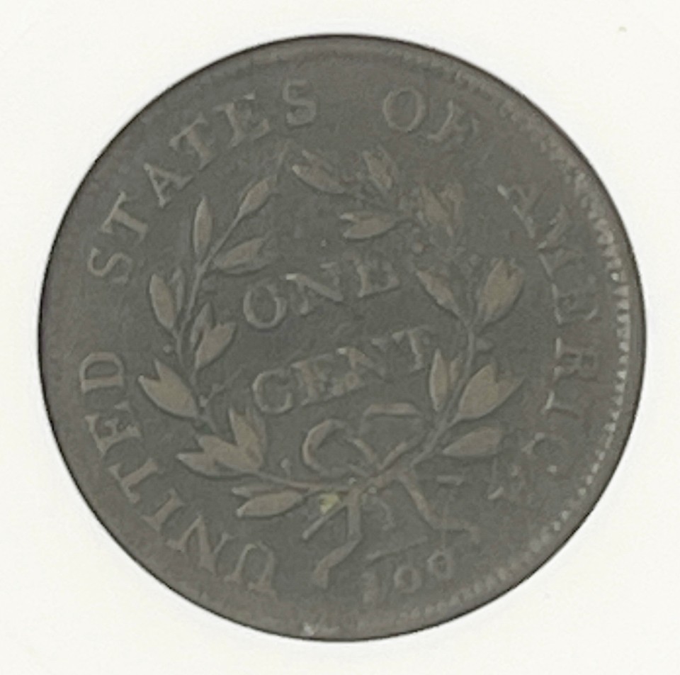 1802 US Mint Draped Bust Large 1 Cent Coin Certified ANACS VF25 ~ Free ...