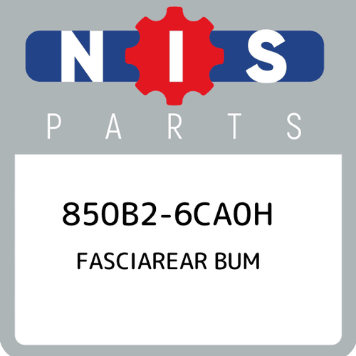 850B2-6CA0H Nissan Fasciarear bum 850B26CA0H, New Genuine OEM Part | eBay