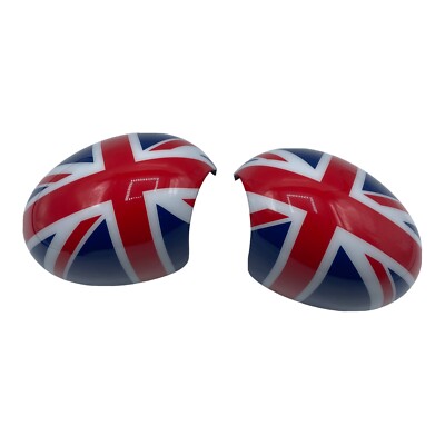 Genuine MINI Union Jack Mirror Covers Caps R56 R55 R57 R60 R58 Set ...