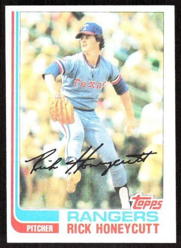 1982 1209B Topps RICK HONEYCUTT Texas Rangers #751 | eBay