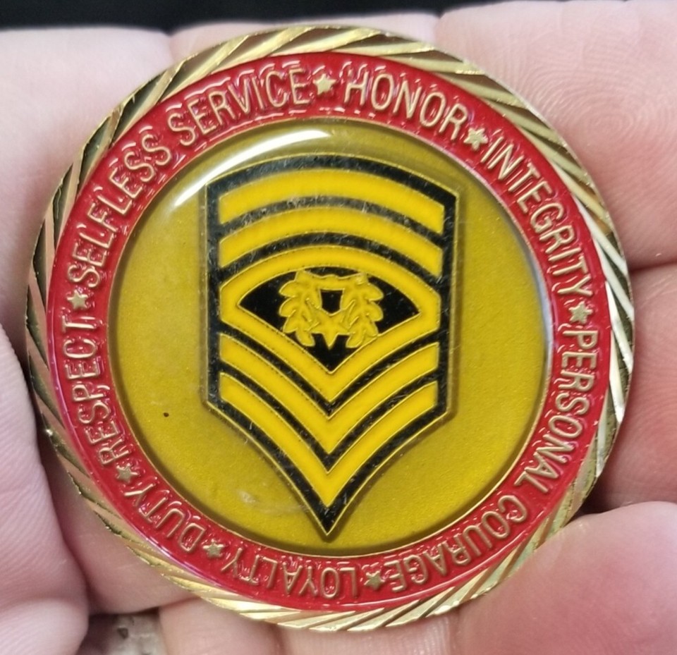 U.S. Army 296th Brigade Support Battalion Challenge Coin Be Know Do ...