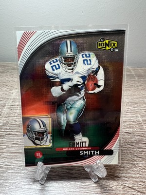 1999 Upper Deck Ionix Emmitt Smith #17 Football Card Dallas Cowboys HOF ...