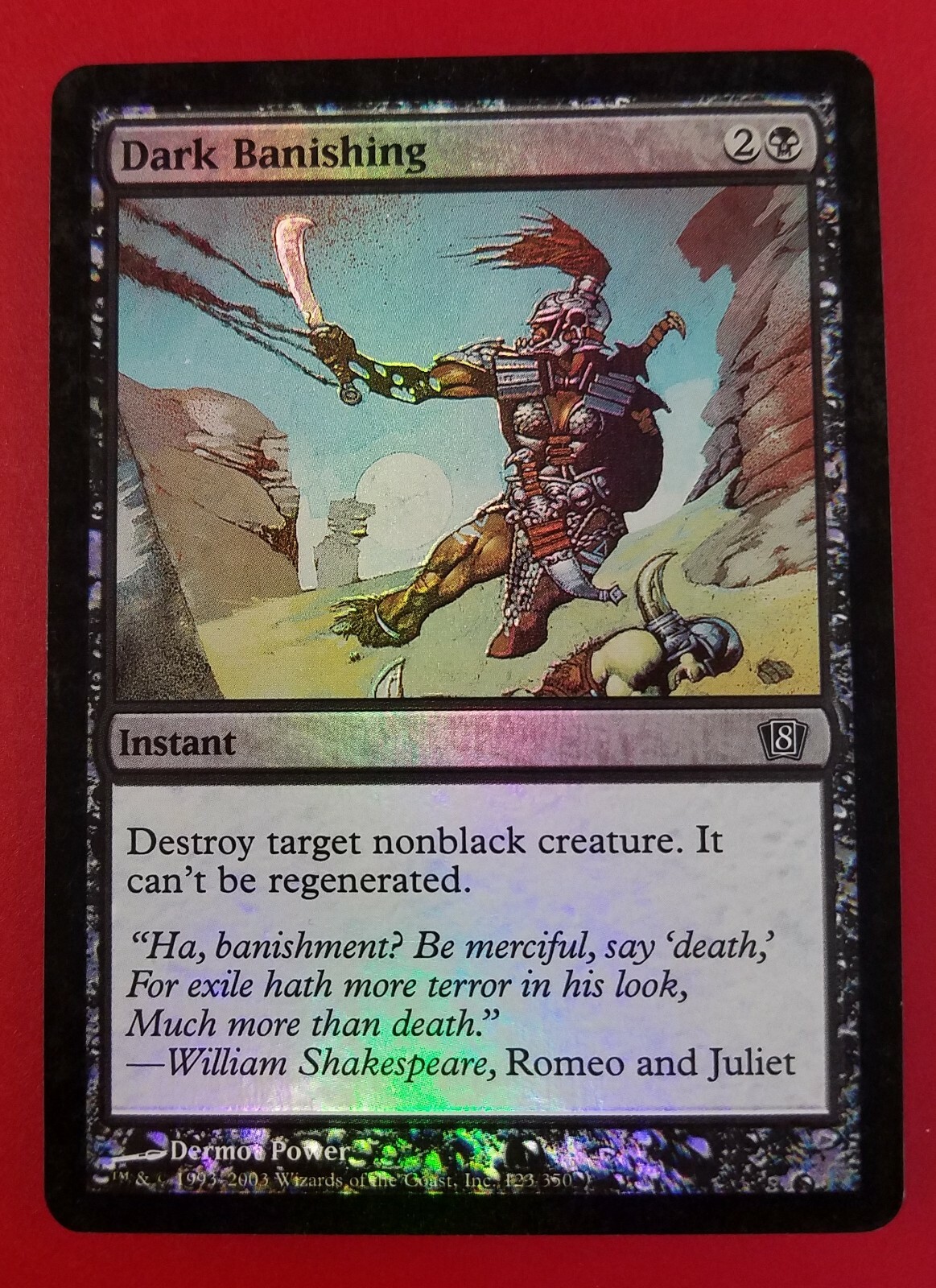 1x Dark Banishing | FOIL | 8th Edition | MTG Magic Cards | eBay