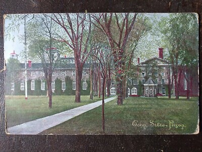 Connecticut State Prison, Wethersfield, CT - 1912, Rough Edges | eBay