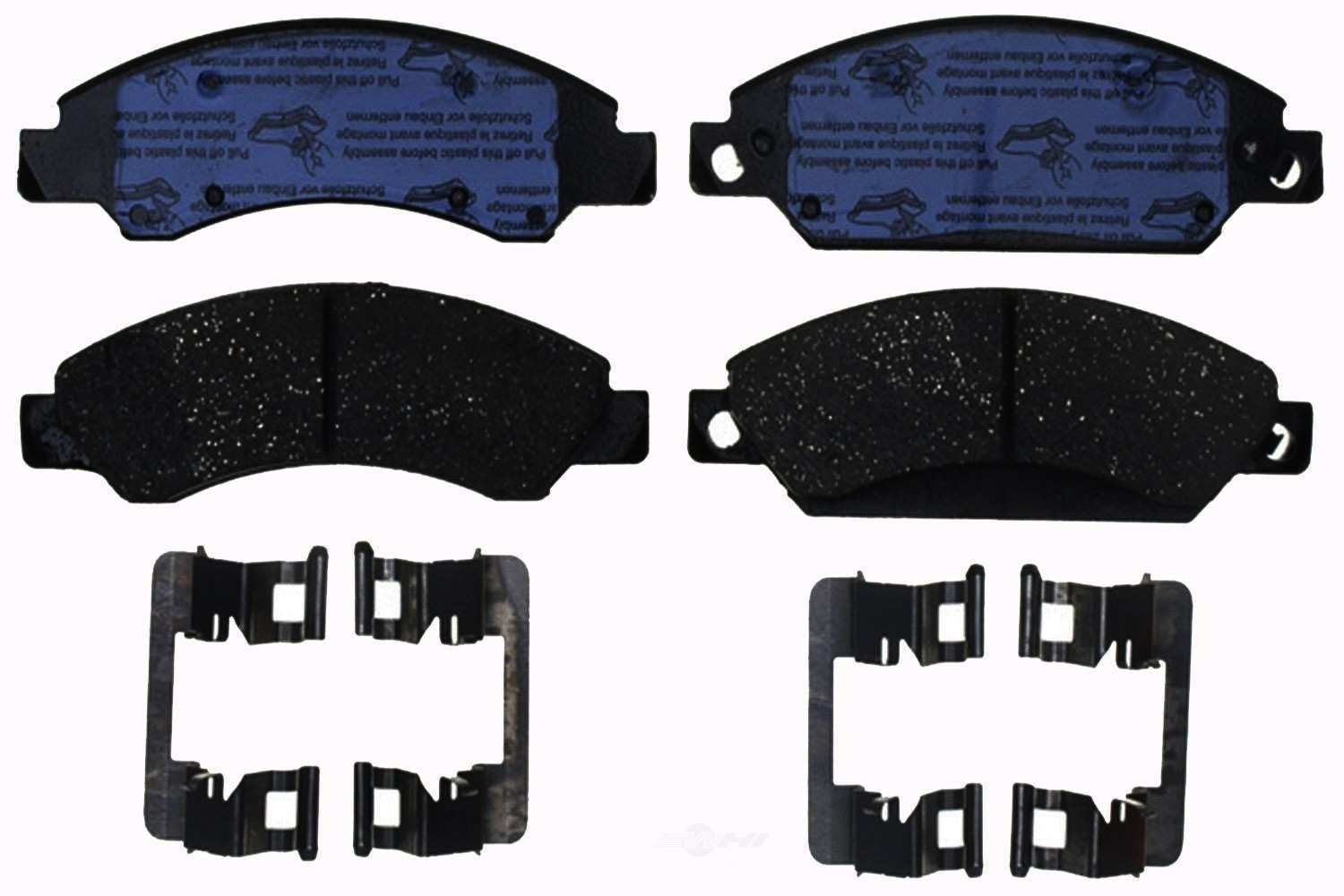 Ceramic Front Disc Brake Pad Set ACDelco 17D1092CH for sale online | eBay