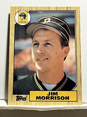 1987 Topps Jim Morrison Pittsburgh Pirates #237 | eBay
