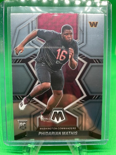 2022 Mosaic Base Rookies #389 Phidarian Mathis - Washington Commanders ...