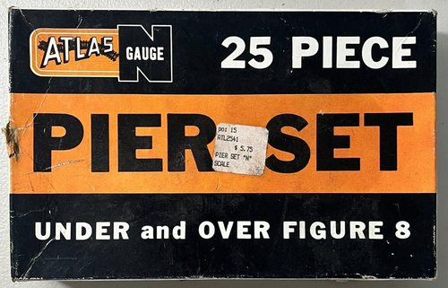 Atlas N Scale 25 Piece Pier Set #2541 | eBay