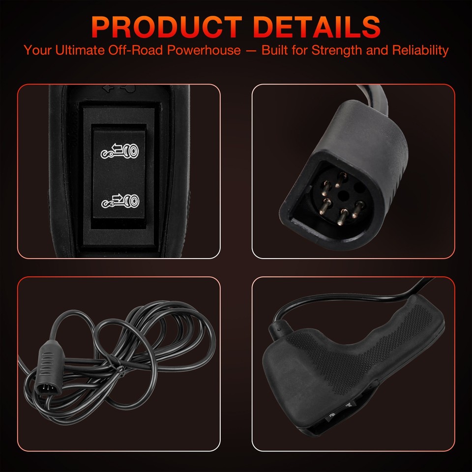 83665 Winch Remote Control For Warn M8000 M10000 M12000 HS9500 Winch ...