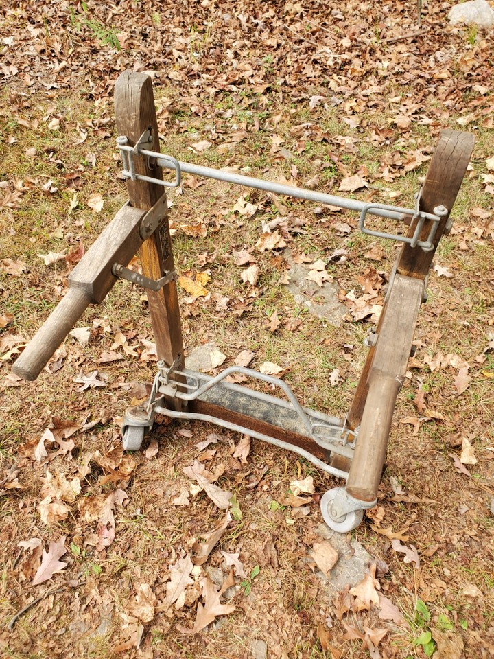 Vintage / Antique Roll-Or-Kari P6B Piano Organ Mover Moving Hand Truck ...