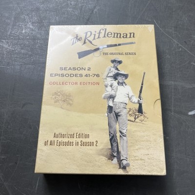 RARE The Rifleman: Complete Season Two 2 Collectors Edition DVD Box Set ...