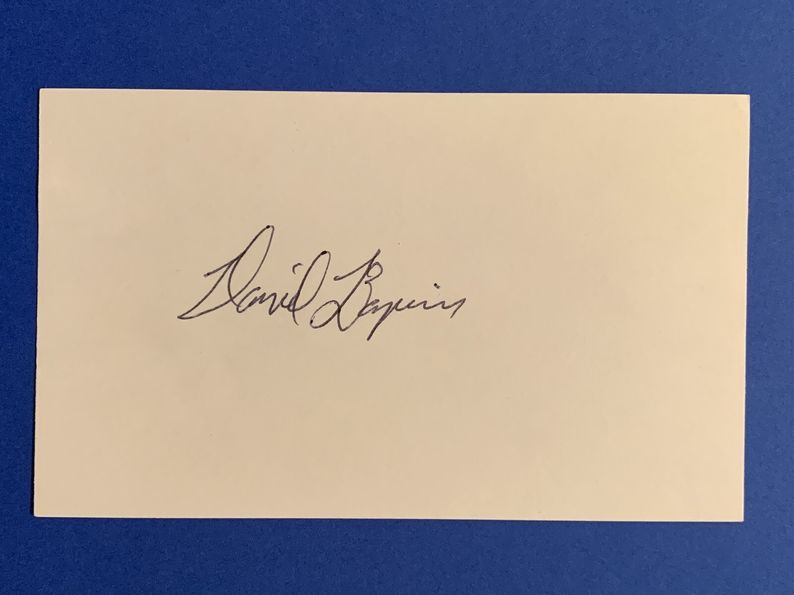 DAN BAZUIN Signed CENTRAL MICHIGAN CHIPPEWAS 3x5 Index Card BEARS ...