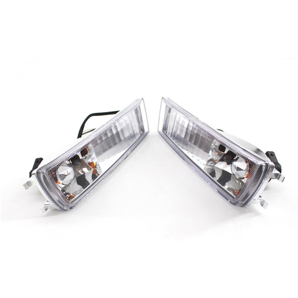Front Bumper Clear VR6 Fog Lamp Signal Lights for VW Jetta Golf MK3 93 ...