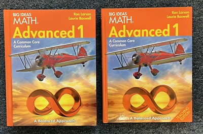 Big Ideas Middle School Advanced 1 Math Teacher and Student Edition ...