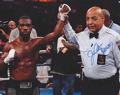 JOE CORTEZ Signed Autograph Auto 8x10 Boxing Referee Picture Photo w ...
