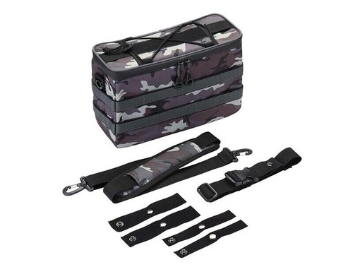 GENUINE YAMAHA Side Storage Bag Camouflage for Zuma 125 2022 BBJ-SSBAG ...