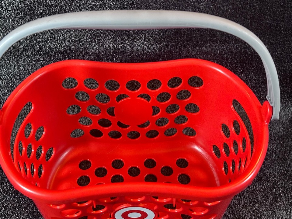 Mini Target Shopping Basket Spirtz Party Favor Bullseye Logo ULTRA RARE ...