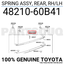 4821060B41 Genuine Toyota SPRING ASSY REAR RH/LH 48210-60B41 for sale ...