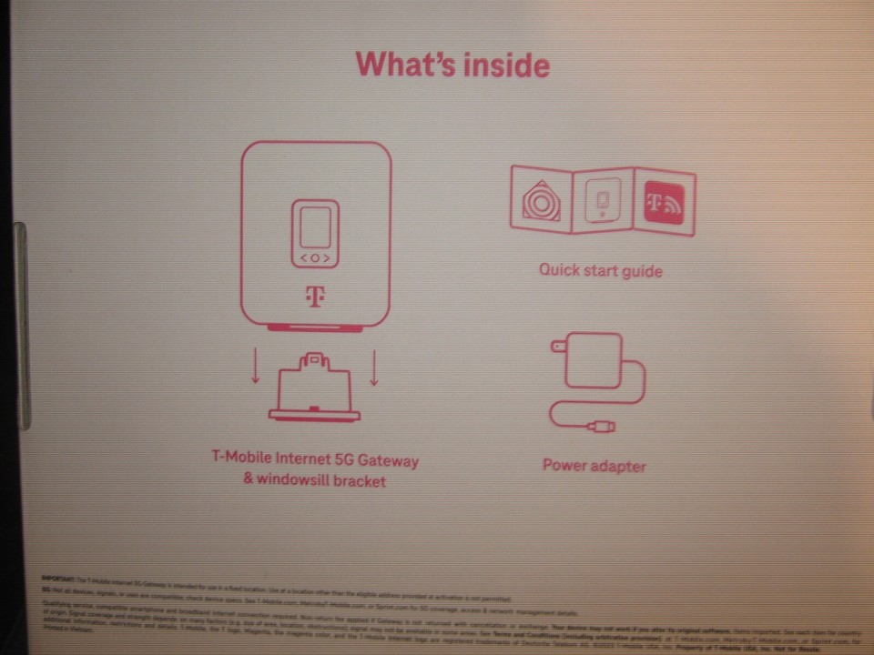 T-Mobile G4AR Home Internet 5G Gateway Modem NEW | eBay