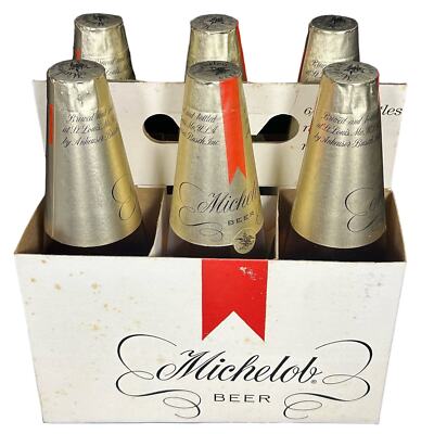 Michelob Beer Bottles-6 Sealed Display Only in Original 6-Pack Carton ...