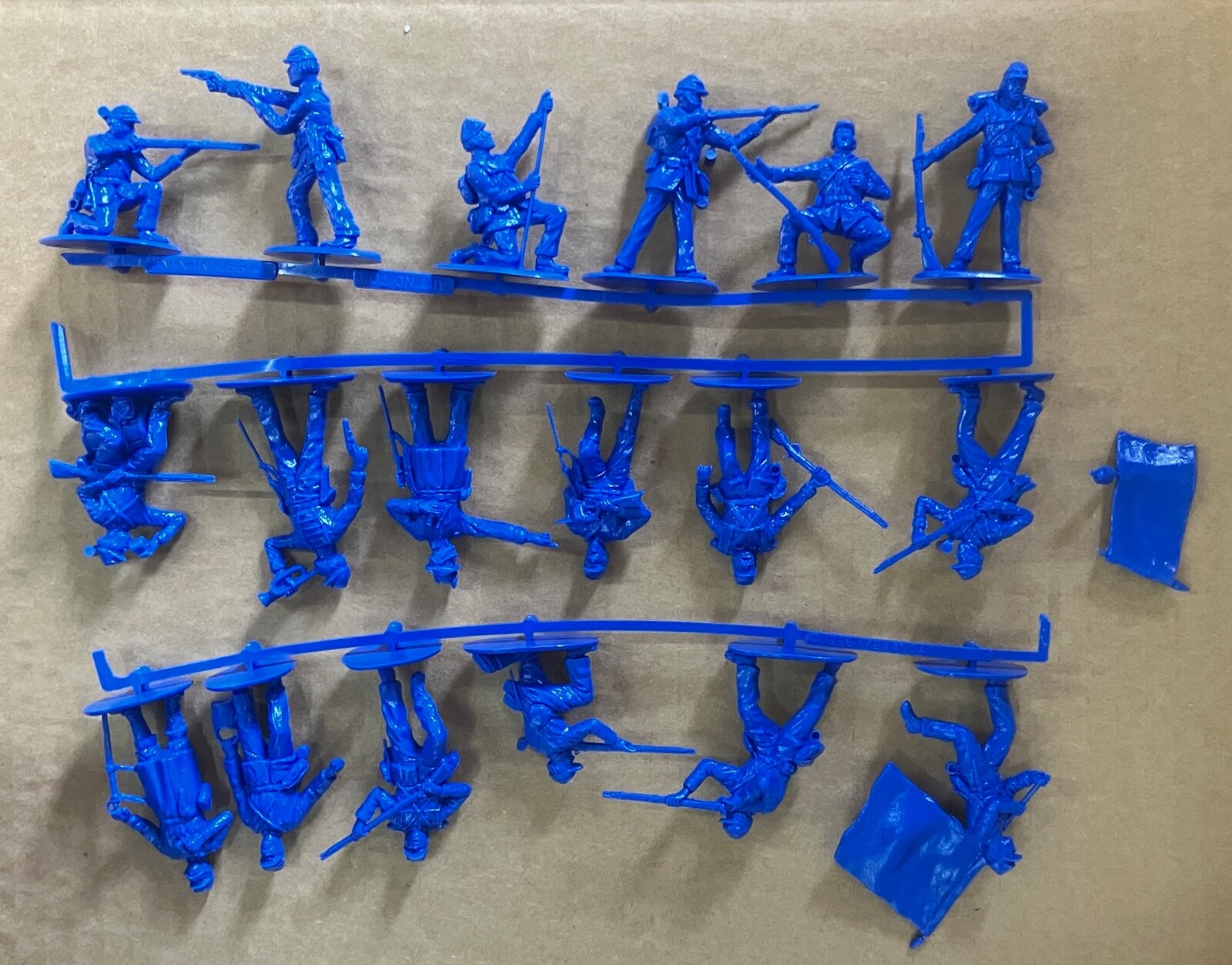 IMEX MODELS 1/32 Civil War Union Infantry No. 705-Made in England 18 ...