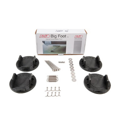 AL-KO Big Foot Caravan Stabilizer Corner Steadies & Plate Leg Feet Jack ...