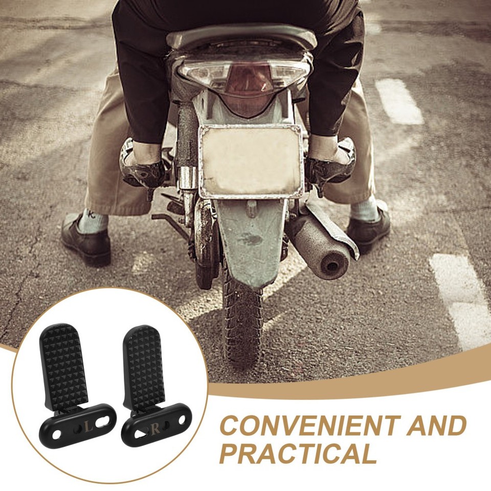 1 Pair Mountain Bike Pedal Rear Foot Peg Electric Moped Pedal ...