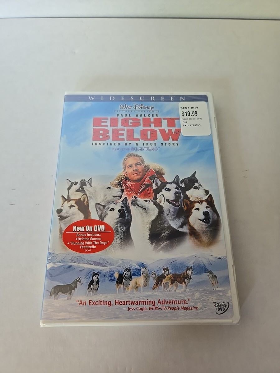 Eight Below Disney Movies DVD DISNEY EIGHT BELOW .......... 💥 PAUL