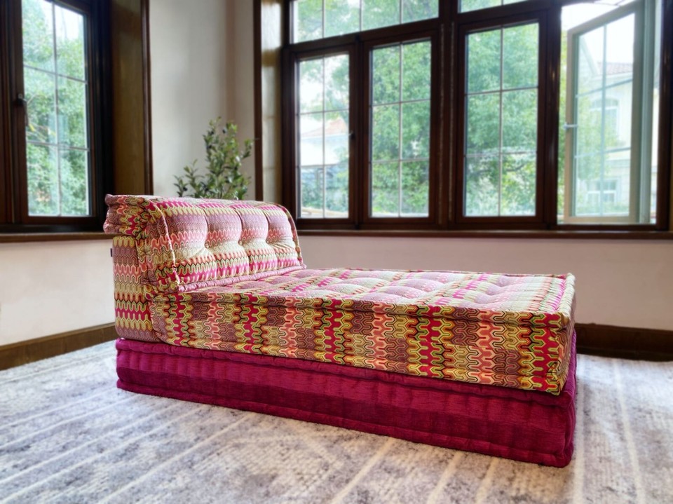 Boho Moroccan Modular Sectional Mah Jong Sofa Couch - Custom Lounge ...