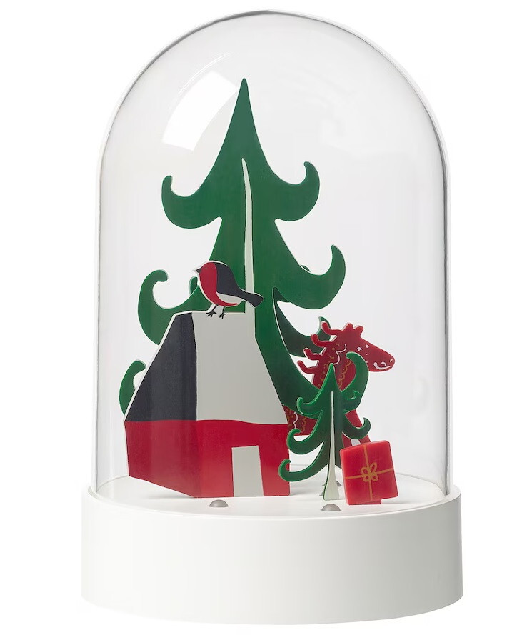 IKEA STRALA LED TABLE DECORATION HOUSE & PINE TREE COMPOSITION | eBay